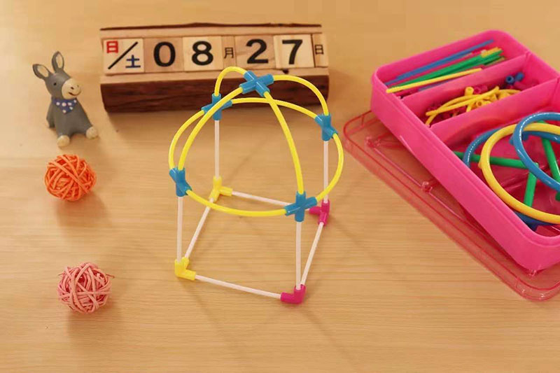 Monday Kids Inspiration Series Toys 3D Geometric Frame Model Building ...