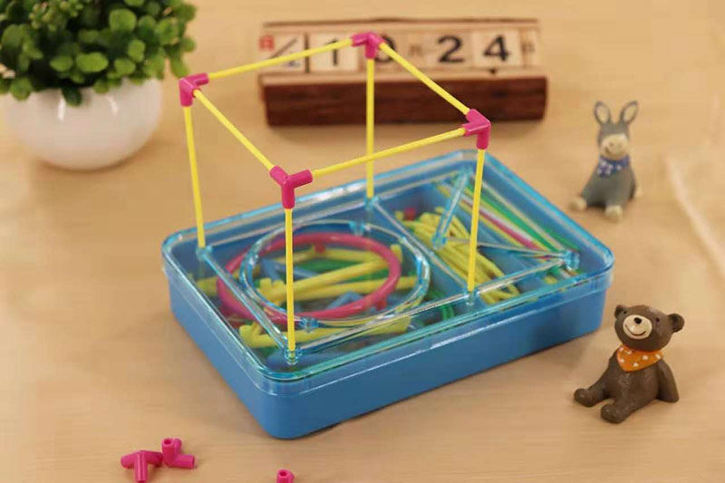 Monday Kids Inspiration Series Toys 3D Geometric Frame Model Building ...