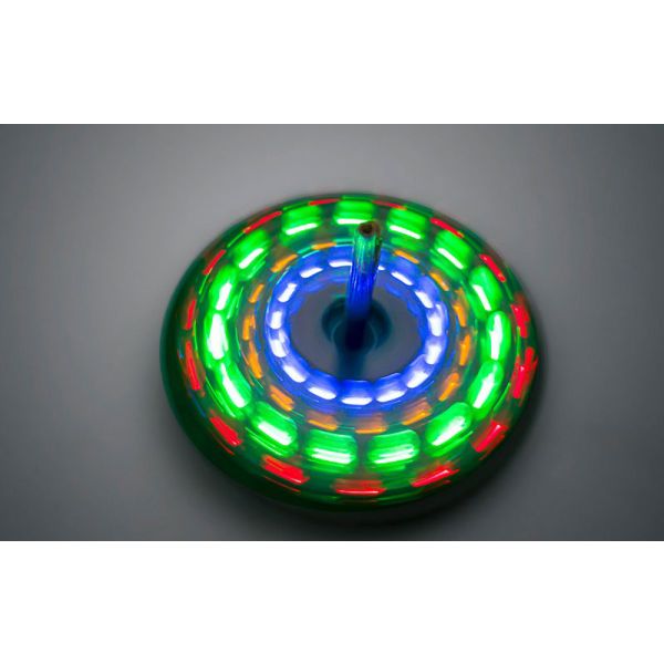 Fun DIY children’s gift desktop LED spinning top toy electronic ...