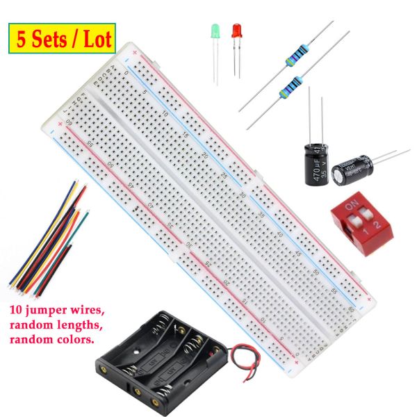 Monday Kids 5 Sets of Capacitor Charging and Discharging Experiment ...