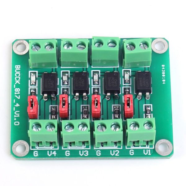 Monday Kids PC817 4 Channel Optocoupler Isolation Board Voltage ...