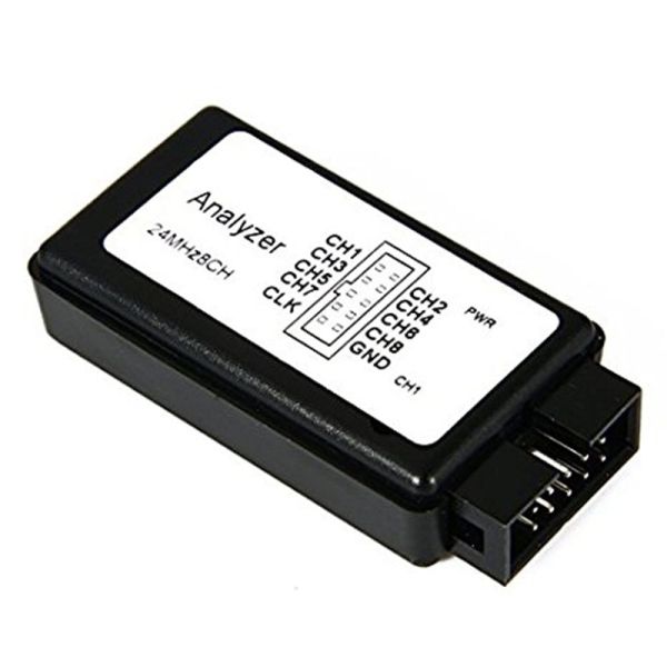 Monday Kids USB Logic SCM 24MHz 8 Channel 24M/seconds Logic Analyzer Debugger for ARM FPGA Logic ...