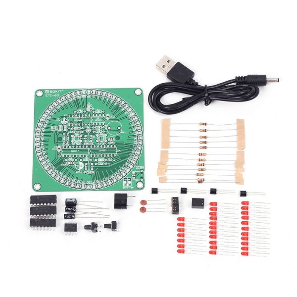 Monday Kids 60 Second Countdown Timer DIY Kit Red Smart Timing Alarm ...