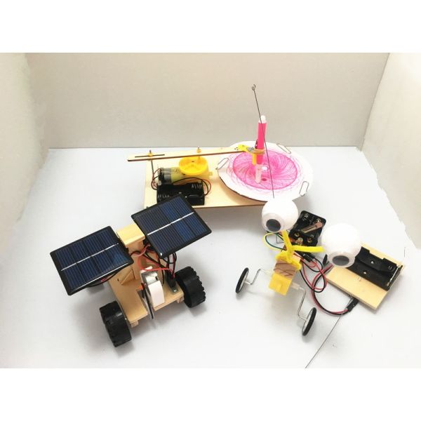 Monday Kids 3 sets Children DIY STEM Education Kits Science Experiments ...